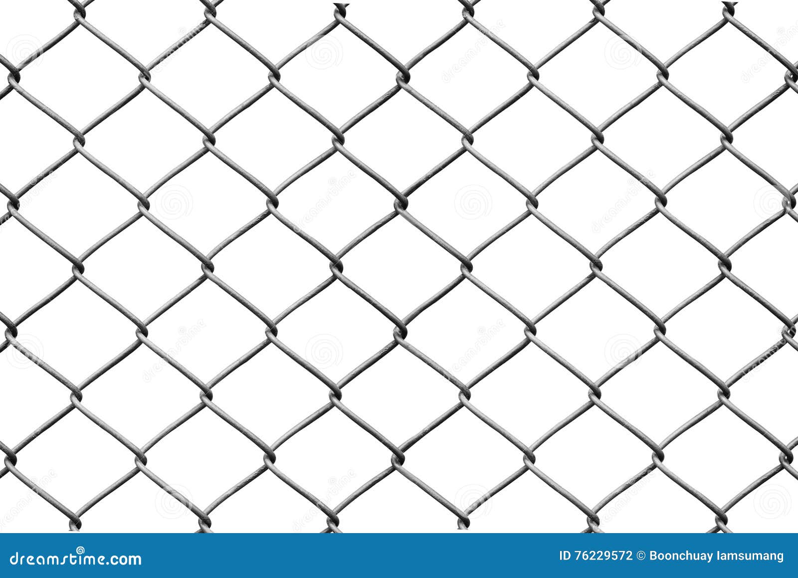 Steel Wire Mesh Fence Isolate on White Stock Photo - Image of barrier ...