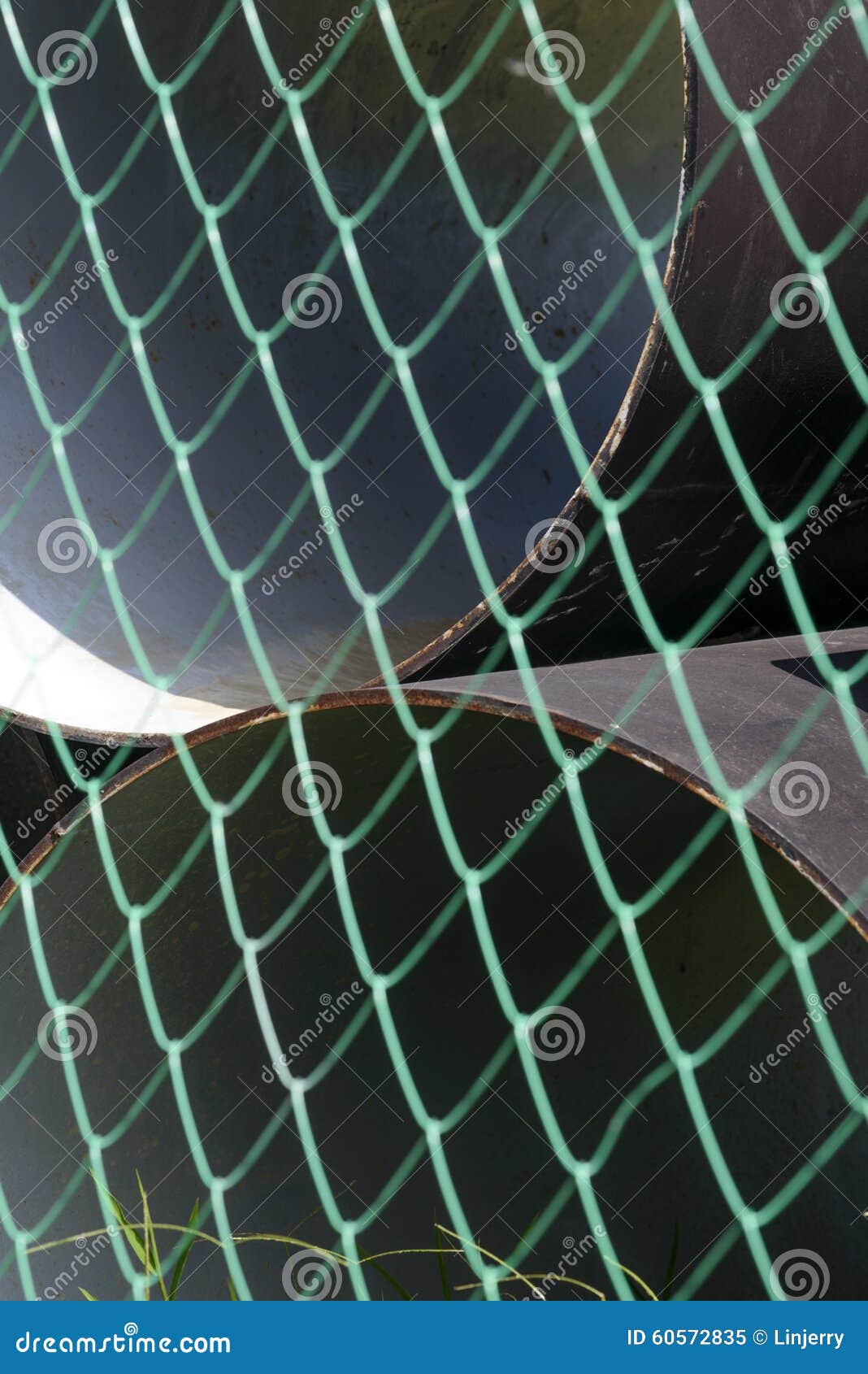 Steel wire mesh fence stock image. Image of mesh, meadow - 60572835