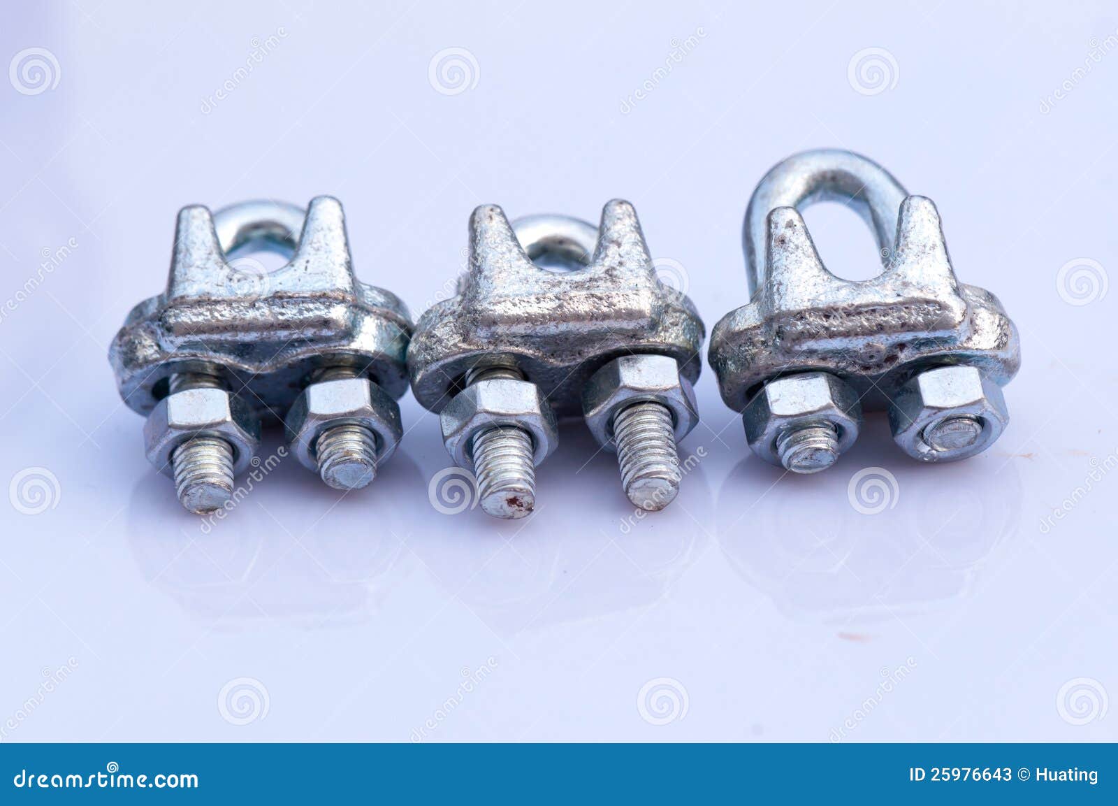 Steel Wire Rope hook stock image. Image of metallic, screwed - 25976643