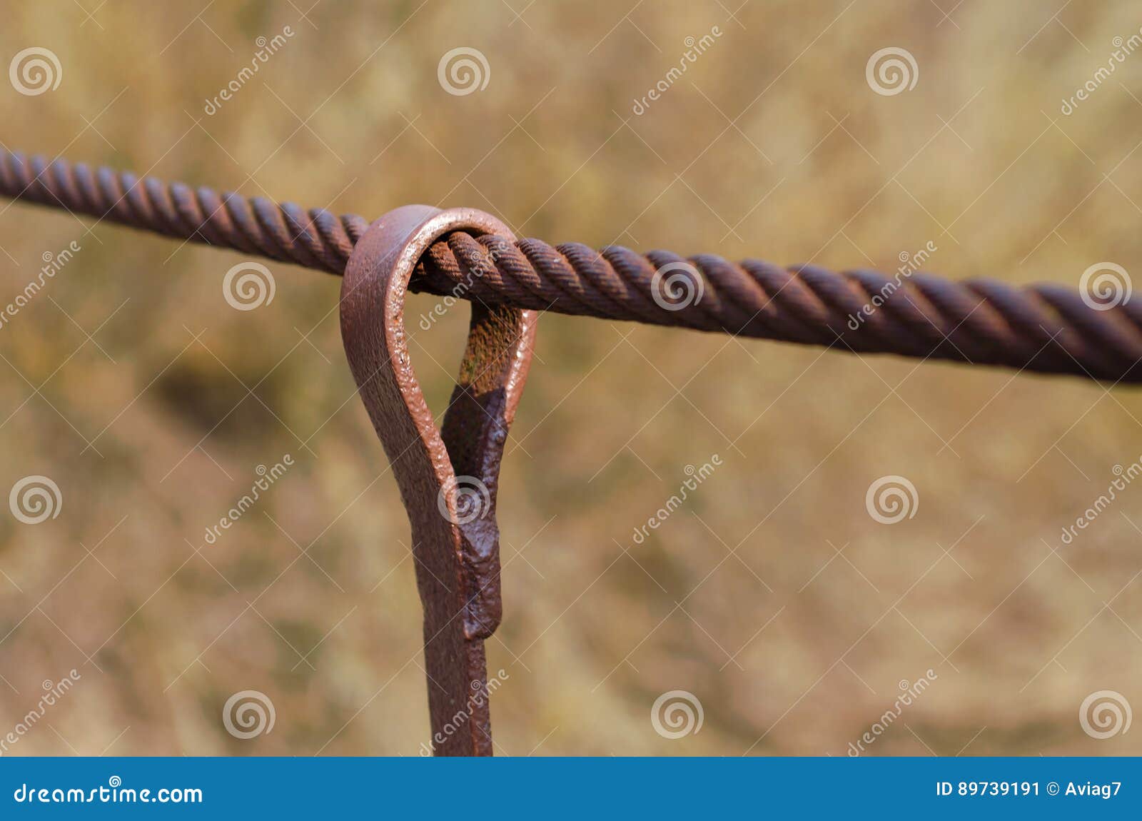 Steel wire rope stock image. Image of equipment, pull - 89739191