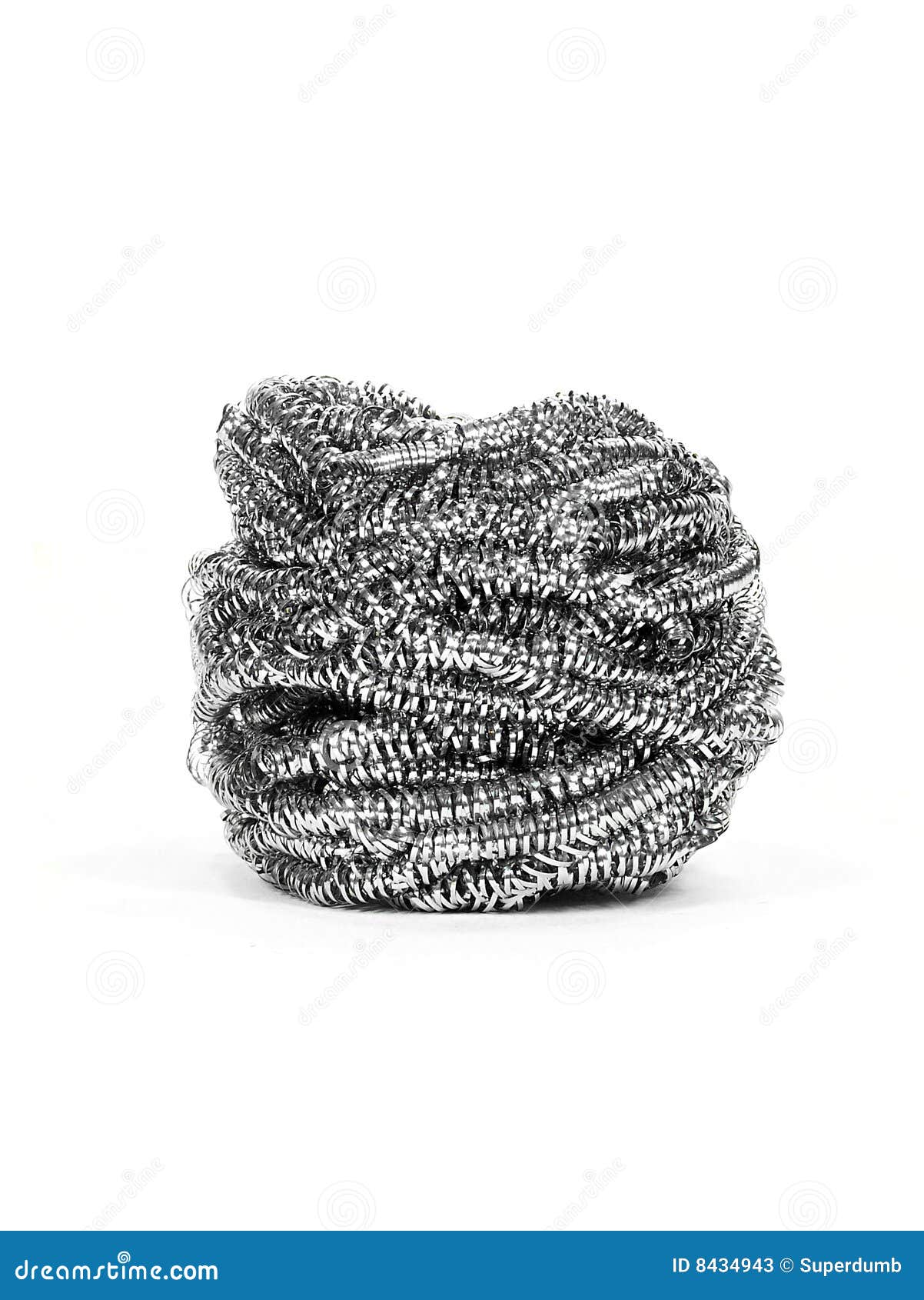 Steel Wire Wool stock image. Image of closeup, gray, twist - 8434943