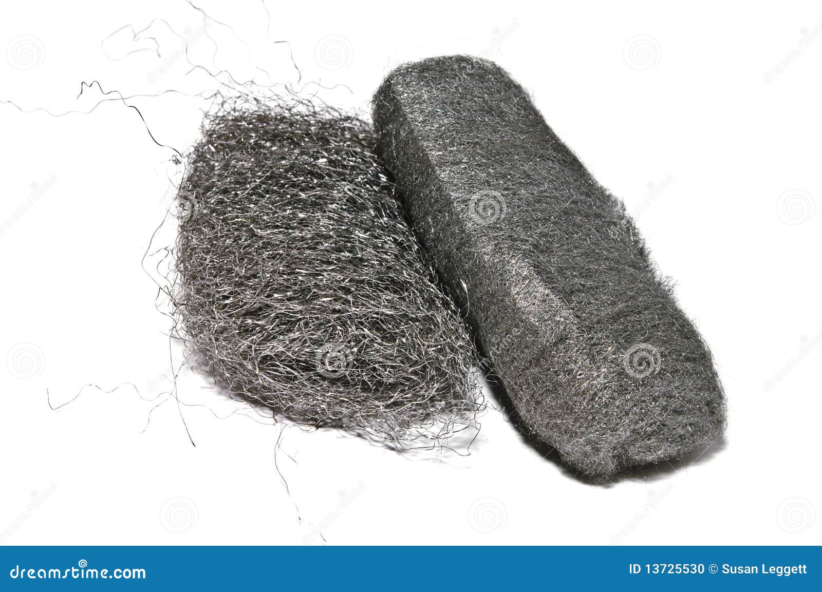 Steel Wool Pads stock photo. Image of background, clean - 13725530