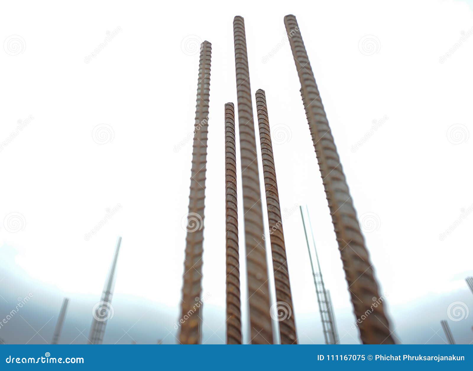 Steel Work for Reinforcement Stock Image - Image of progress, frame ...