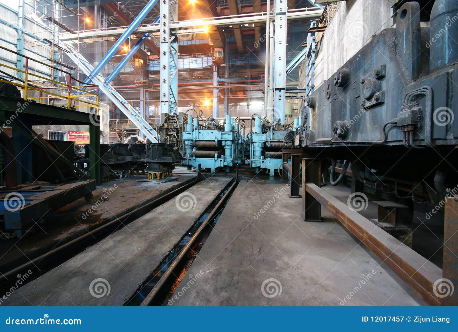 Steelmaking iron works stock image. Image of kinds, cigarette - 12017457
