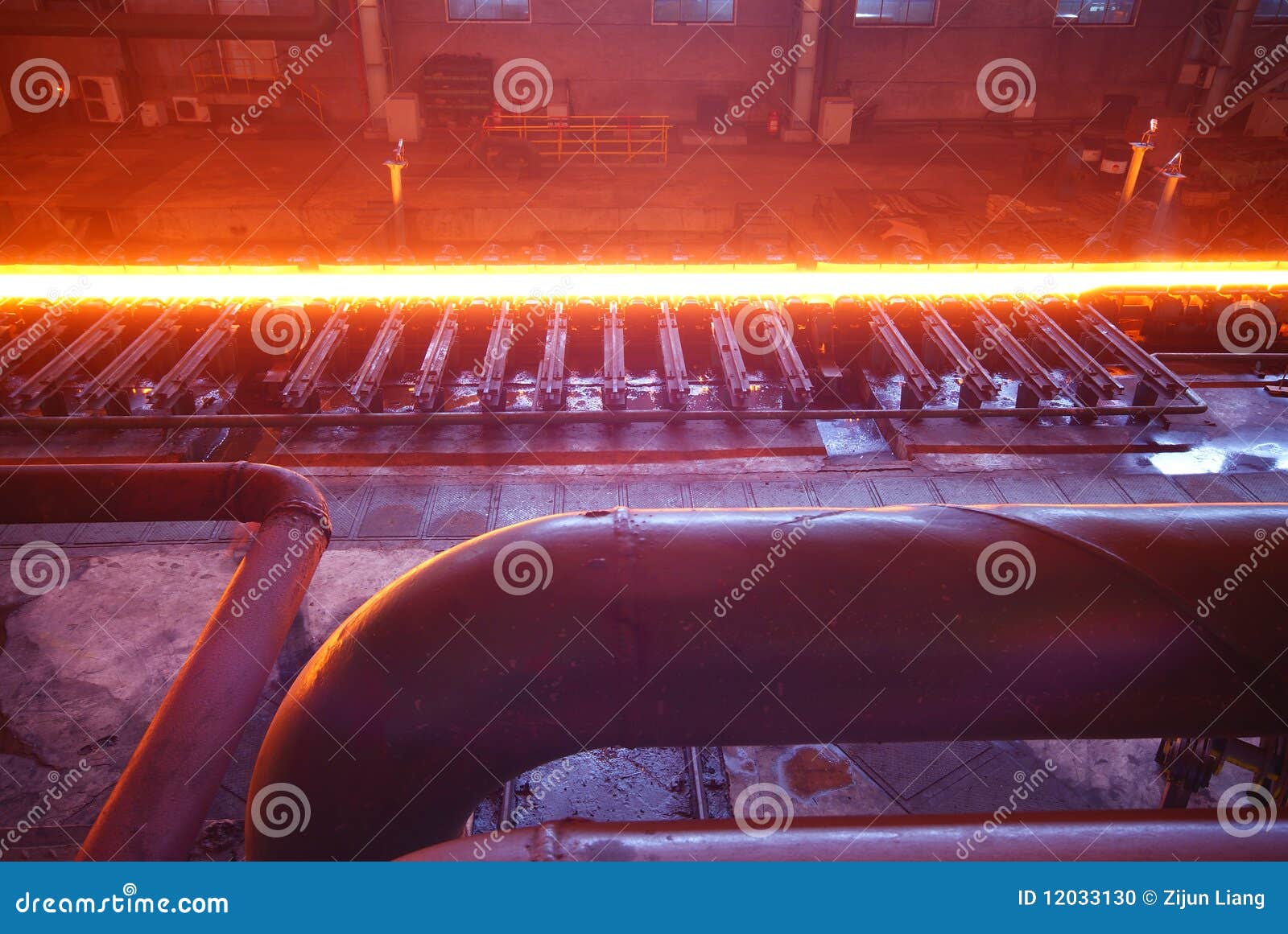 Steelmaking iron works stock photo. Image of steelmaking - 12033130