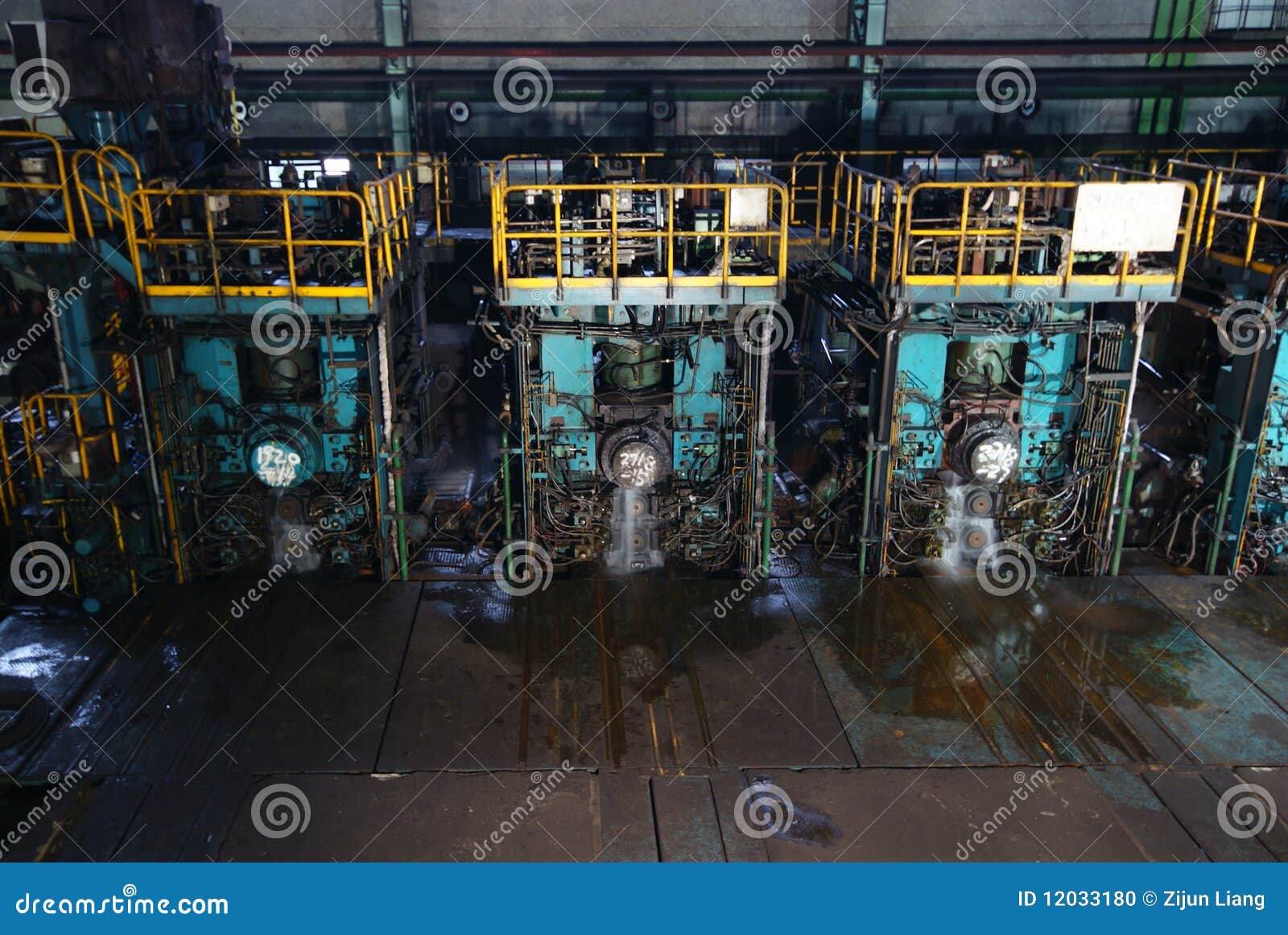 Steelmaking iron works stock photo. Image of temperature - 12033180