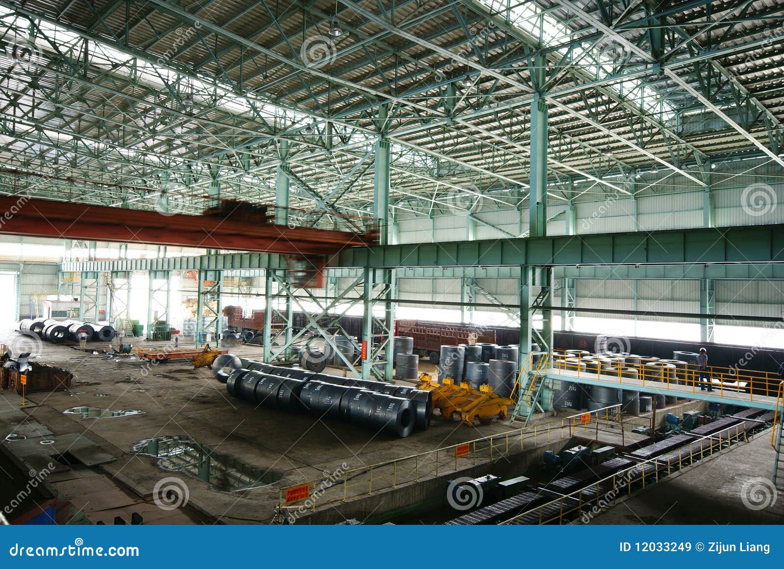 Steelmaking iron works stock image. Image of smelting - 12033249