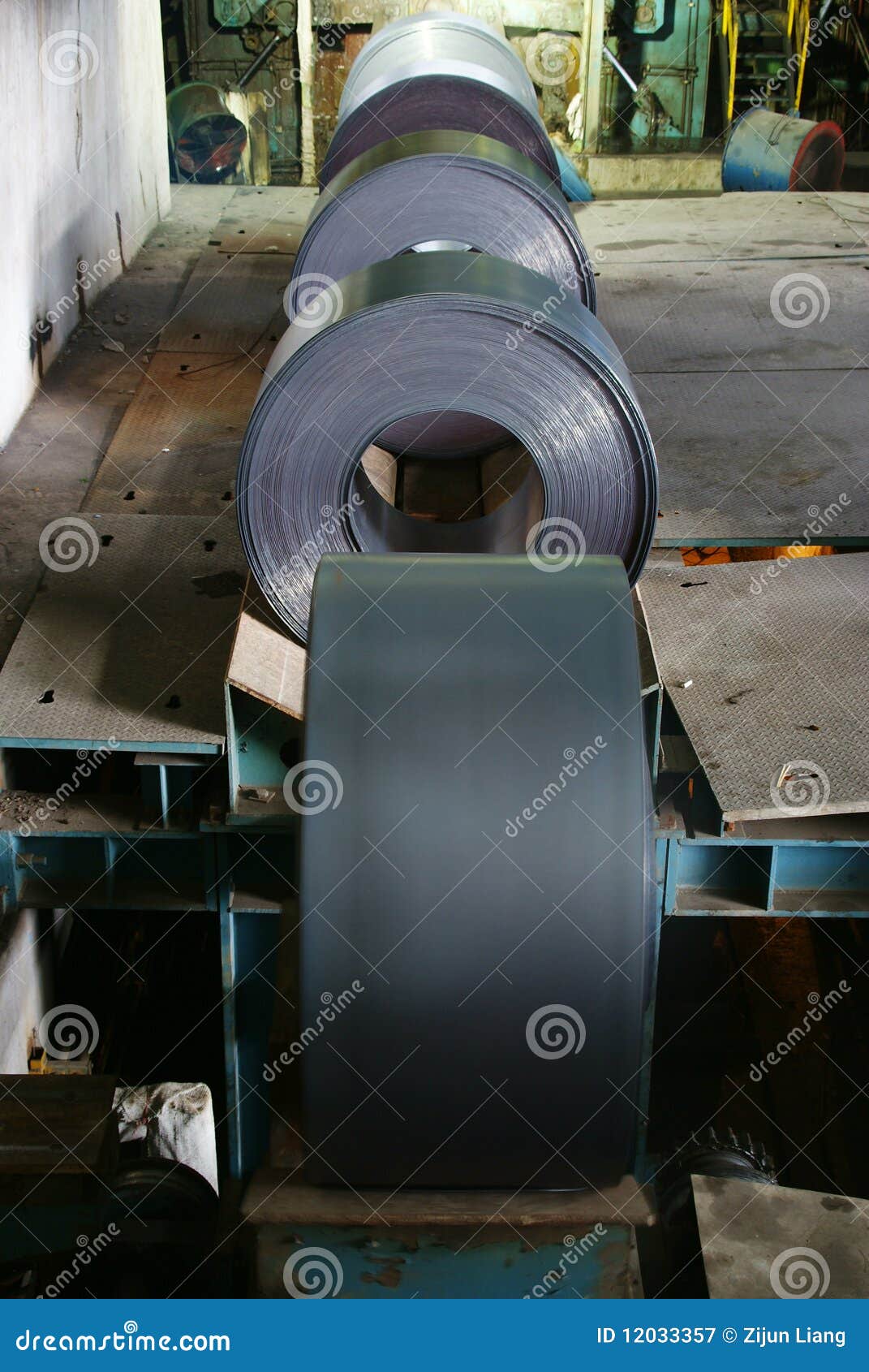 Steelmaking iron works stock image. Image of control - 12033357
