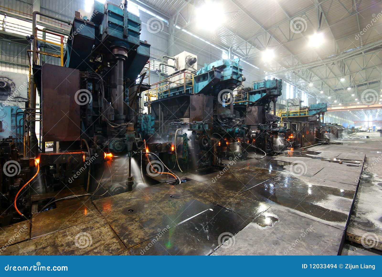 Steelmaking iron works stock photo. Image of advanced - 12033494