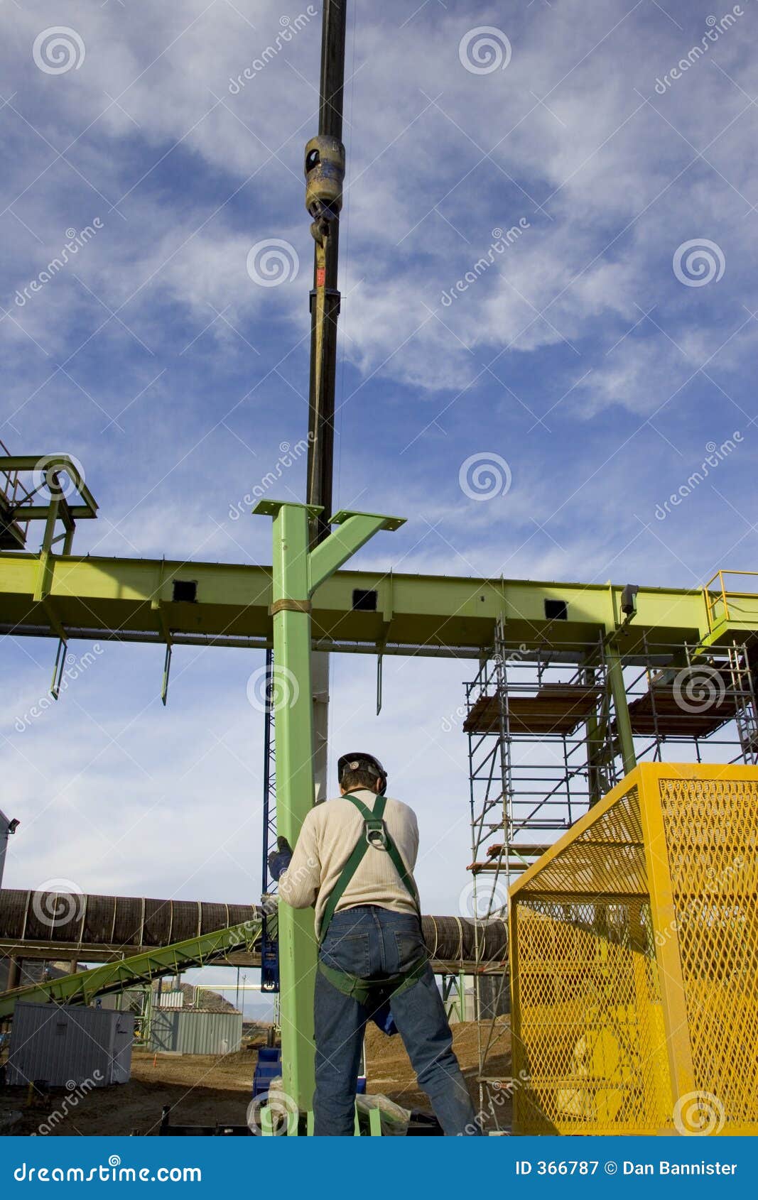 Steelworker 2 stock image. Image of plant, handling, work - 366787