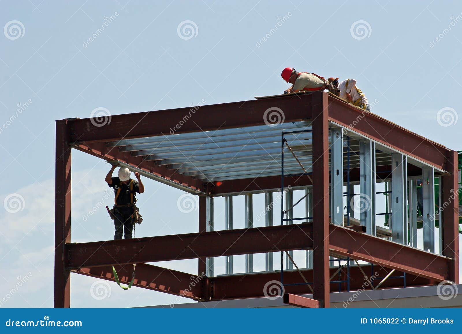 SteelWorkers stock photo. Image of construction, architecture - 1065022