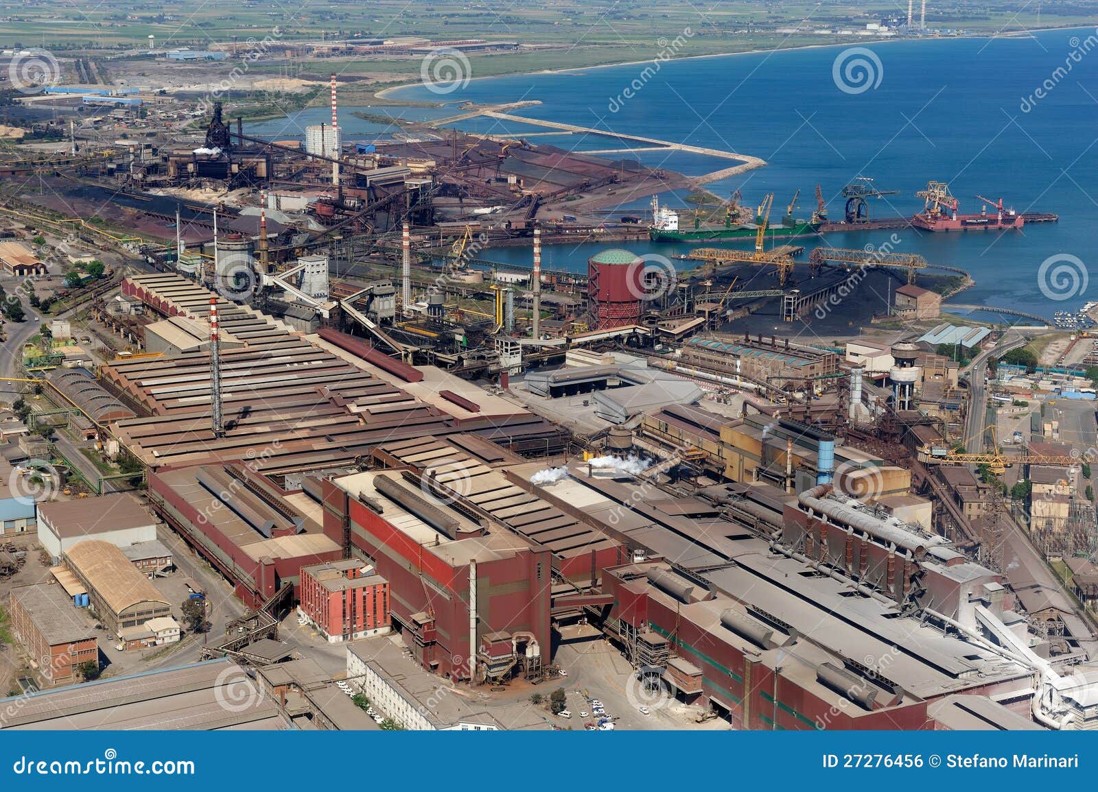 Steelworks stock photo. Image of blast, tuscany, resources - 27276456