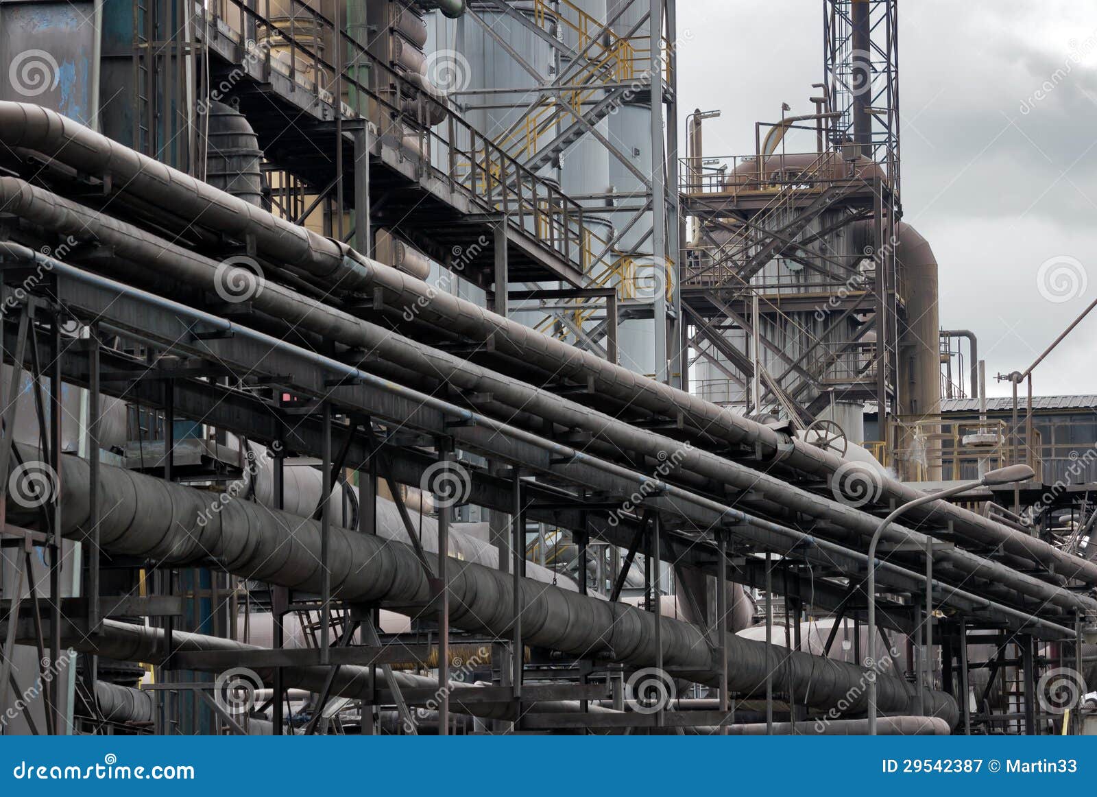 Steelworks stock image. Image of chimney, power, metallurgy - 29542387