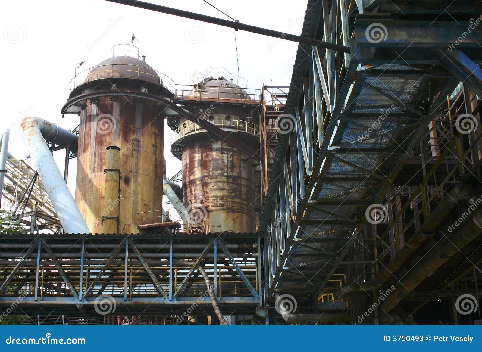 Steelworks stock image. Image of shapes, steeel, manufacturing - 3750493