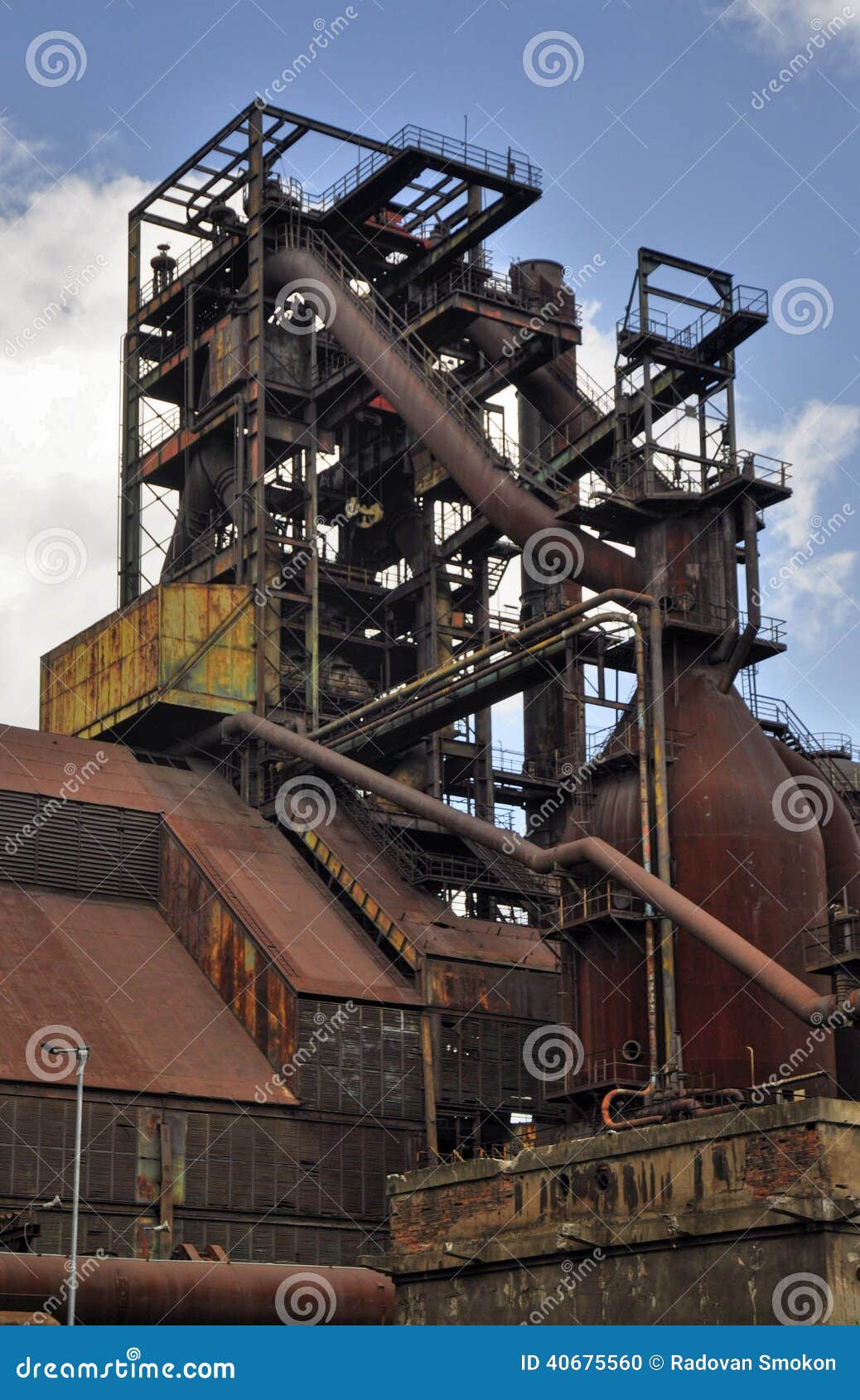 Steelworks Vitkovice stock photo. Image of archduke, czech - 40675560