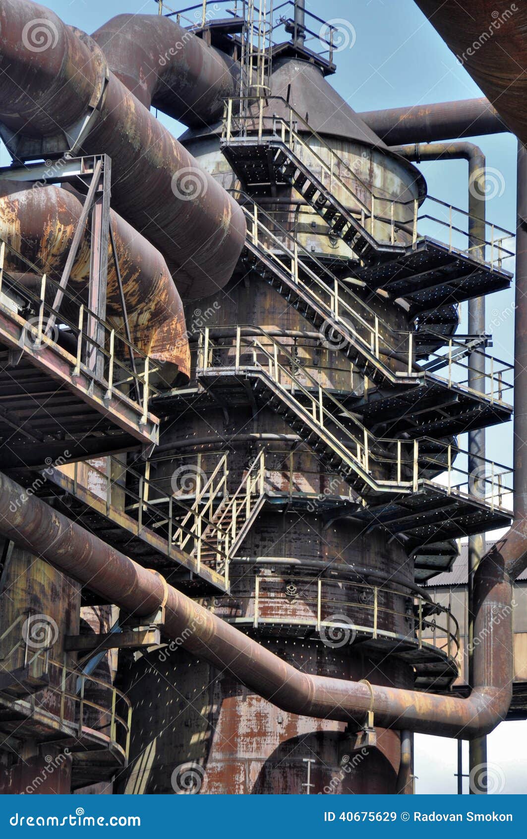 Steelworks Vitkovice stock image. Image of industrial - 40675629