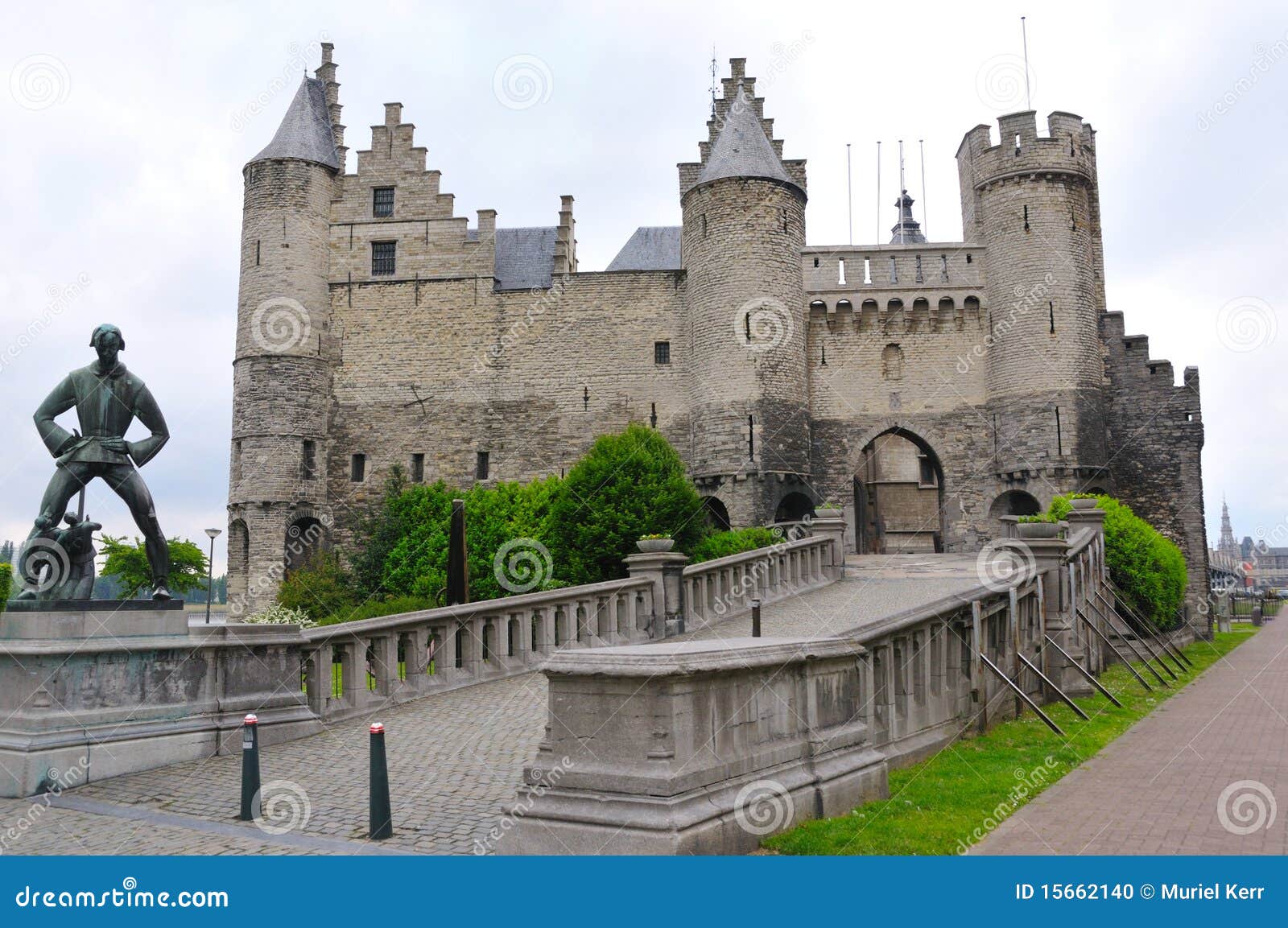 Steen castle stock photo. Image of turret, architecture - 15662140