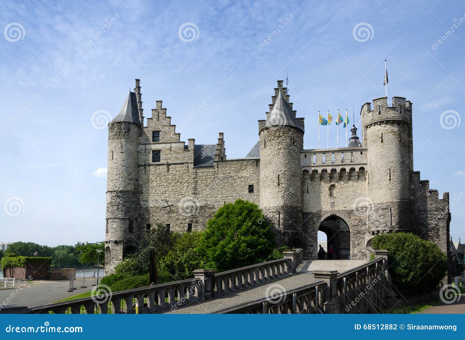 Steen Castle (Het Steen) in Het Oude Stadscentrum Van Antwerpen Stock ... Steen Castle (Het Steen) in Het Oude Stadscentrum Van Antwerpen Stock ...