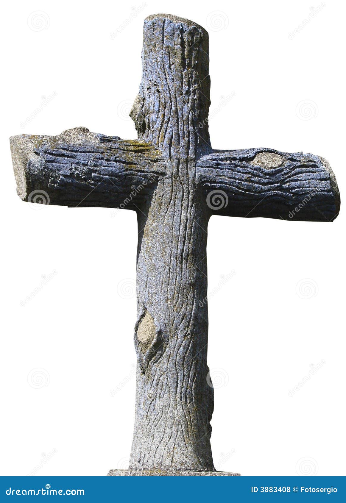 Steenachtig Christelijk Kruis Stock Foto - Image of zegen, goedheid ...