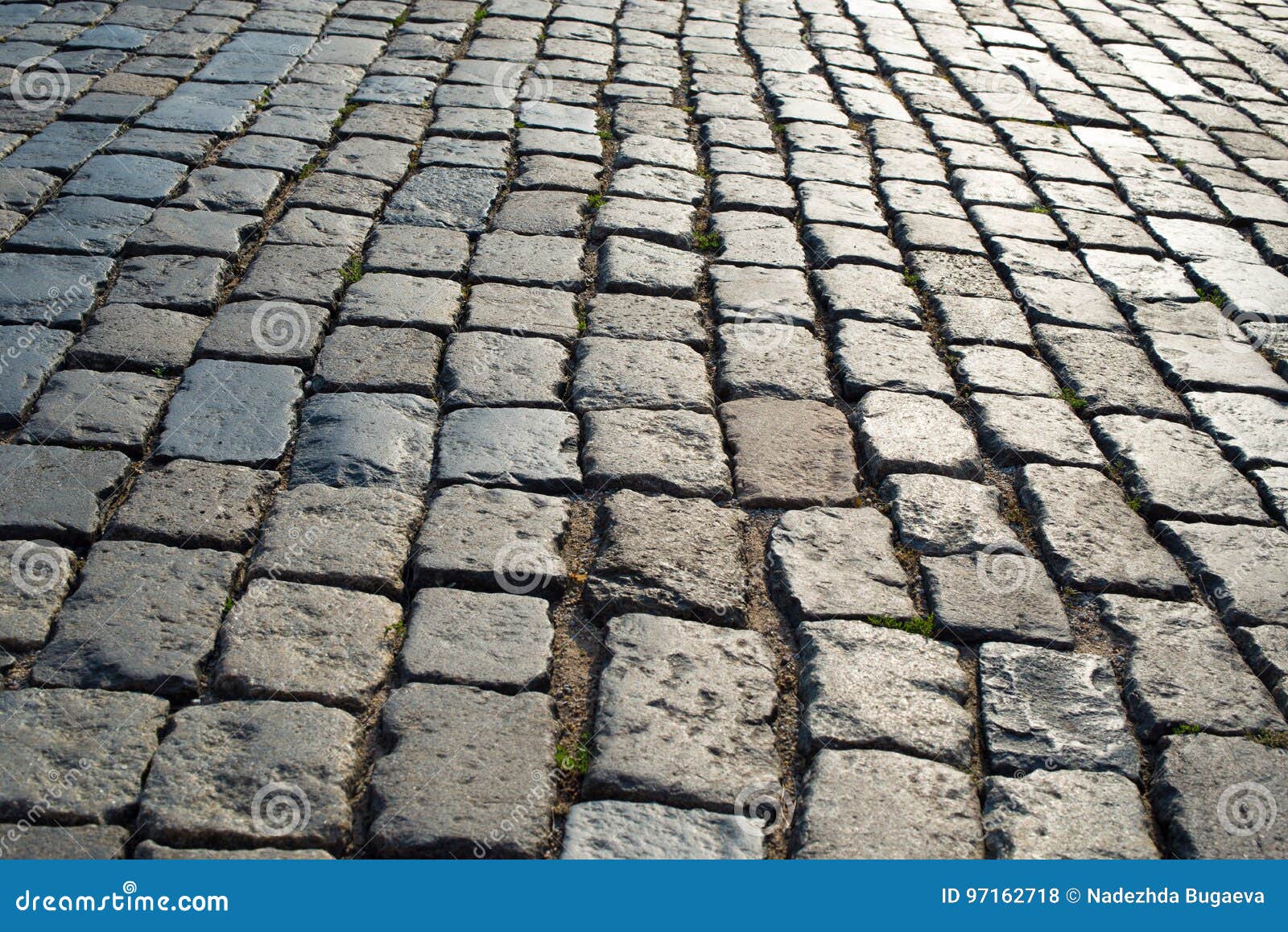 Steenbestrating in Perspectief Grey Block Texture Stock Foto - Image of ...