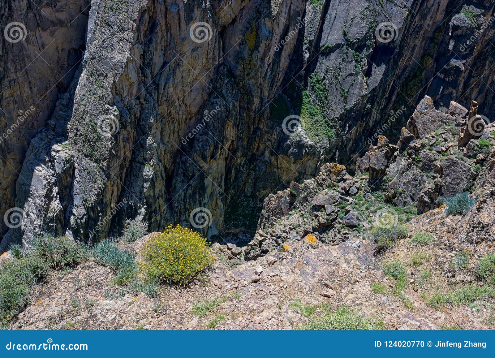 Steep cliff stock photo. Image of close, scenery, mountian - 124020770