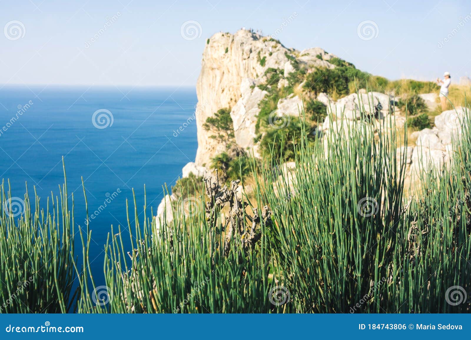 Steep Cliffs in Cap De Formentor, the Eastern End of Majorca`s ...