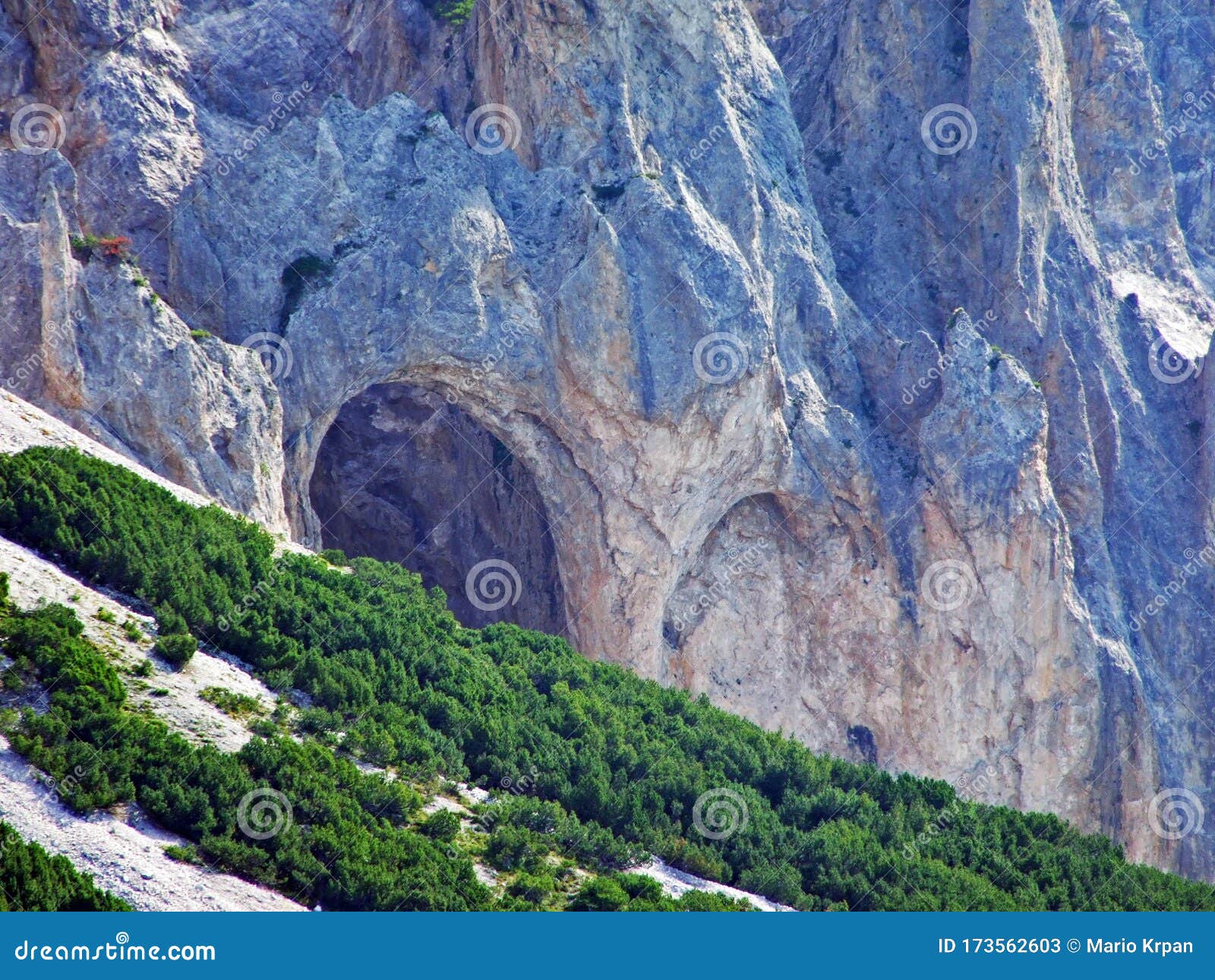 Steep Cliffs and Sharp Rocks on the Gamsgrat Alpine Mountain - Malbun ...