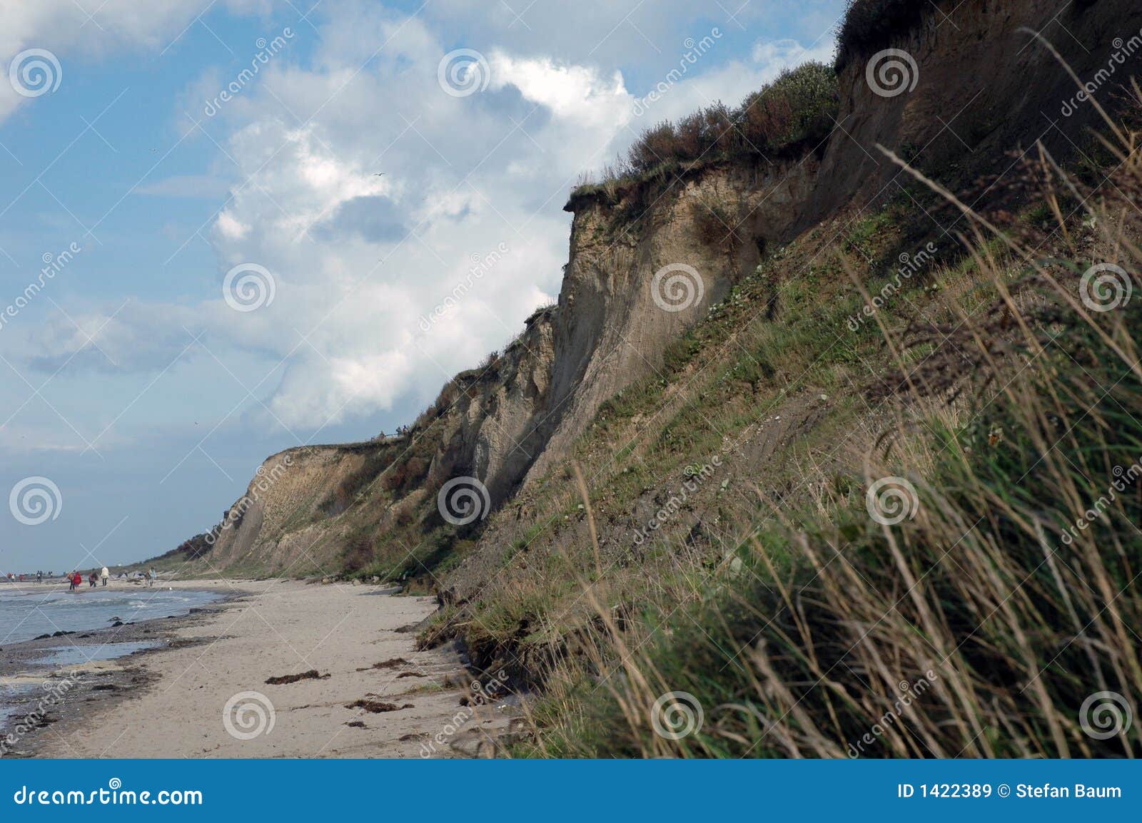 Steep Coast stock image. Image of shore, riparian, bank - 1422389