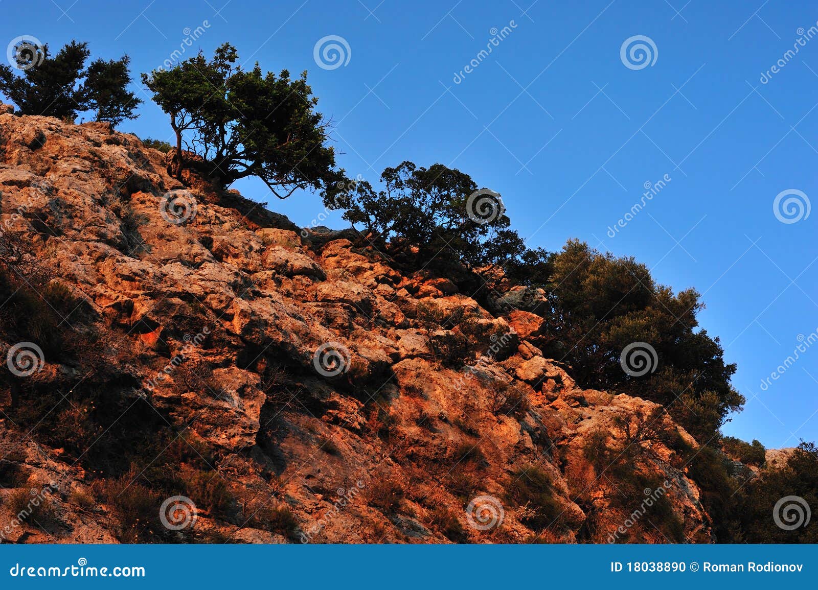 Steep mountain stock photo. Image of beautiful, mountains - 18038890