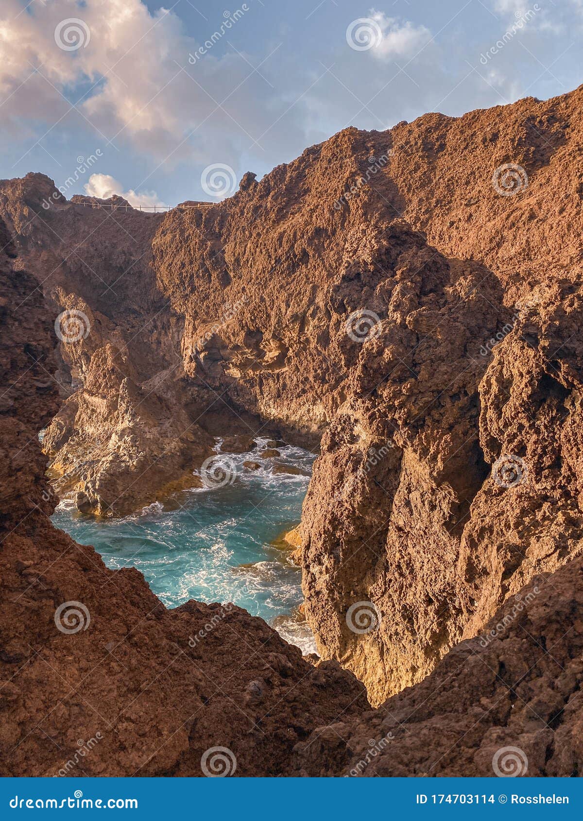 Steep Precipice on Rocky Coast Stock Photo - Image of scenery ...
