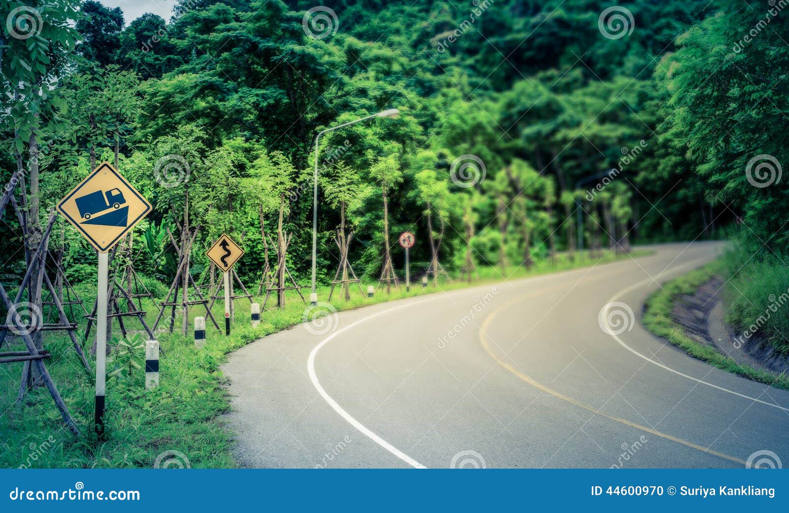 Steep road traffic sign stock photo. Image of direction - 44600970