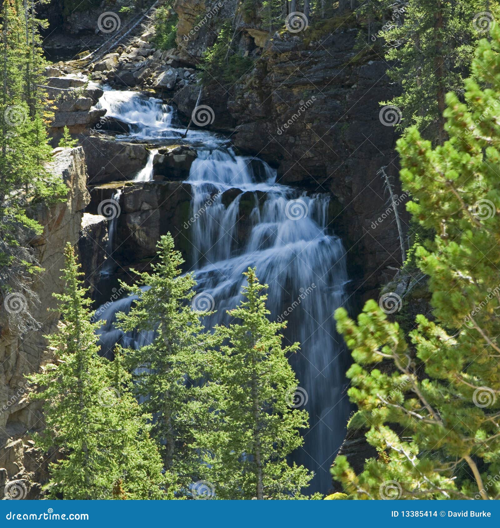 Arch waterfall stock photo. Image of fast, limestone - 13385414