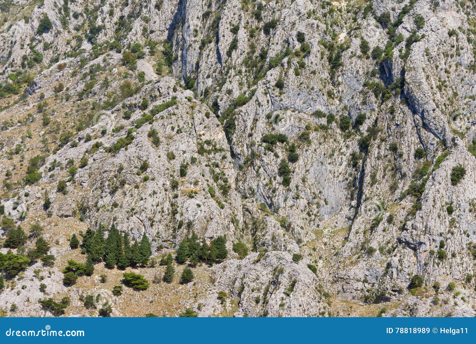 Steep Slope of the Mountain Stock Image - Image of balkan, slope: 78818989