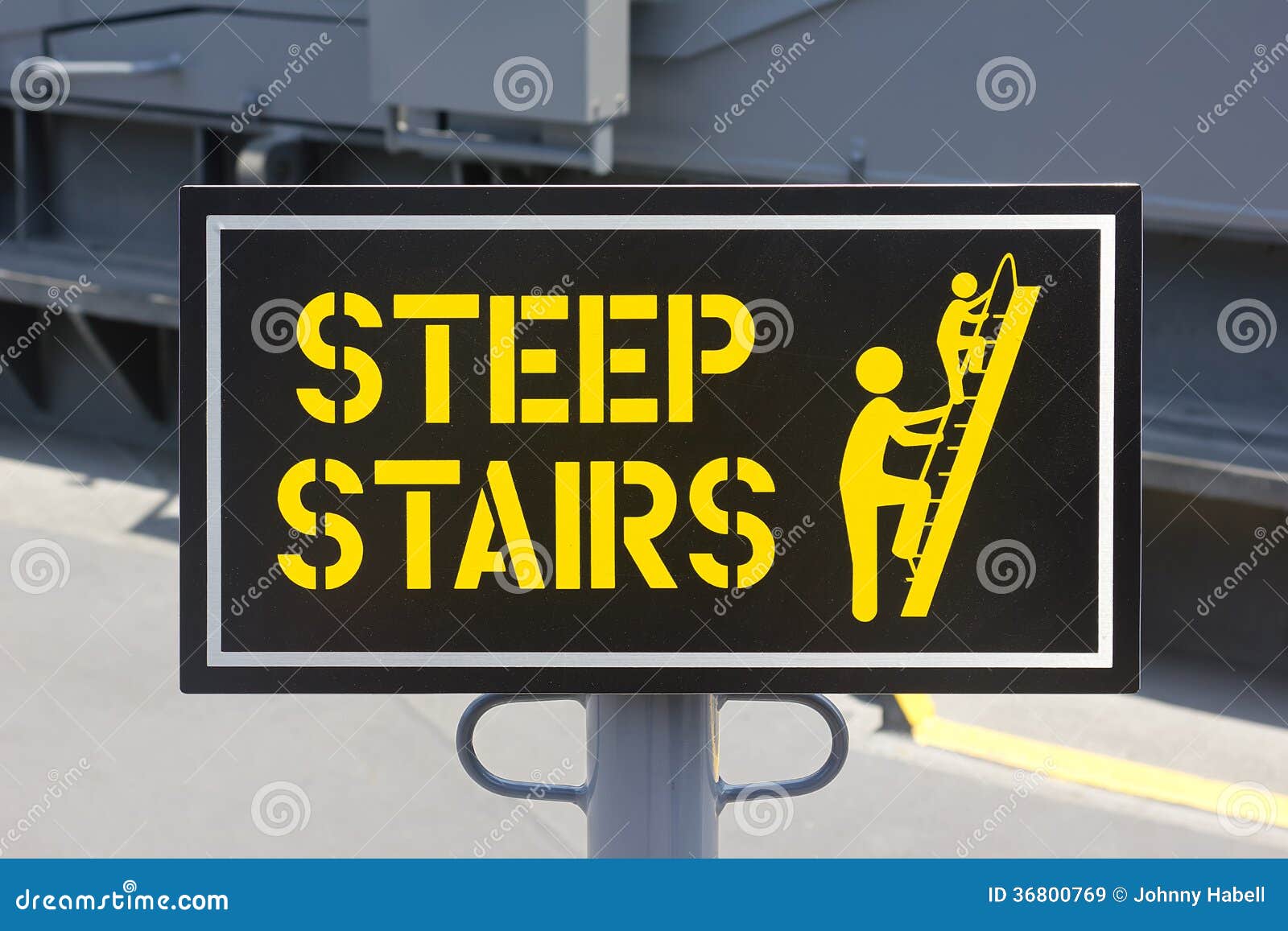 Steep Stairs stock image. Image of ladder, exterior, people - 36800769