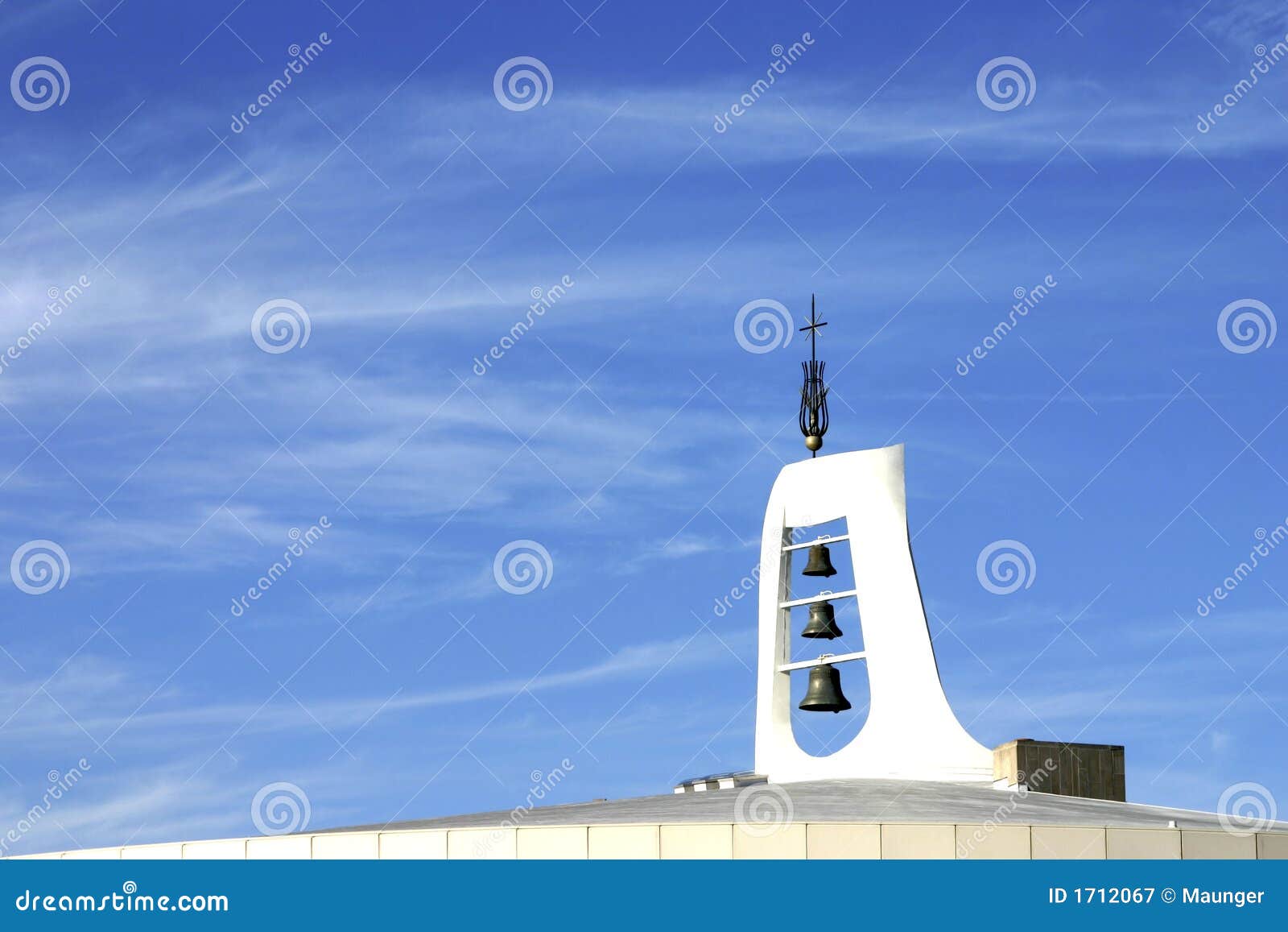 Steeple with bells stock image. Image of steeple, modern - 1712067