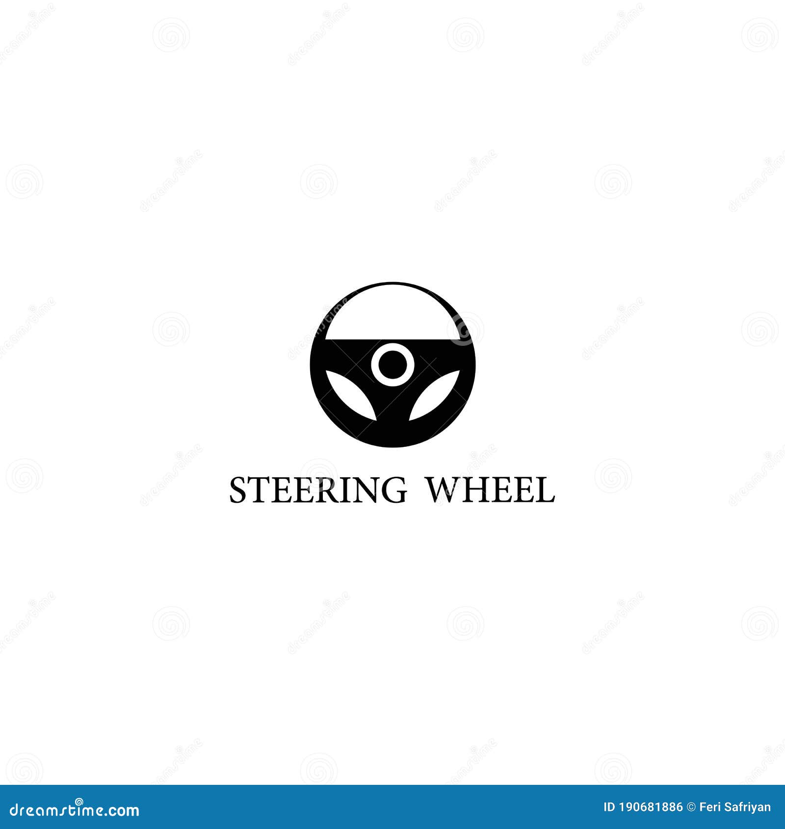 Steering logo template stock illustration. Illustration of design ...
