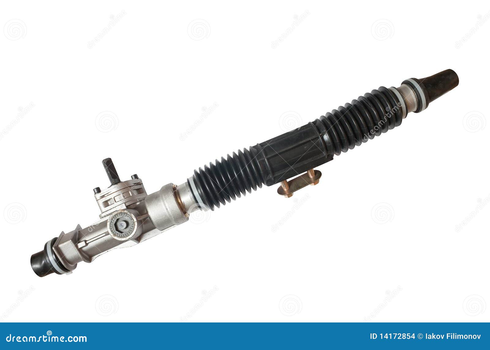 Steering rack stock photo. Image of steering, metallic - 14172854