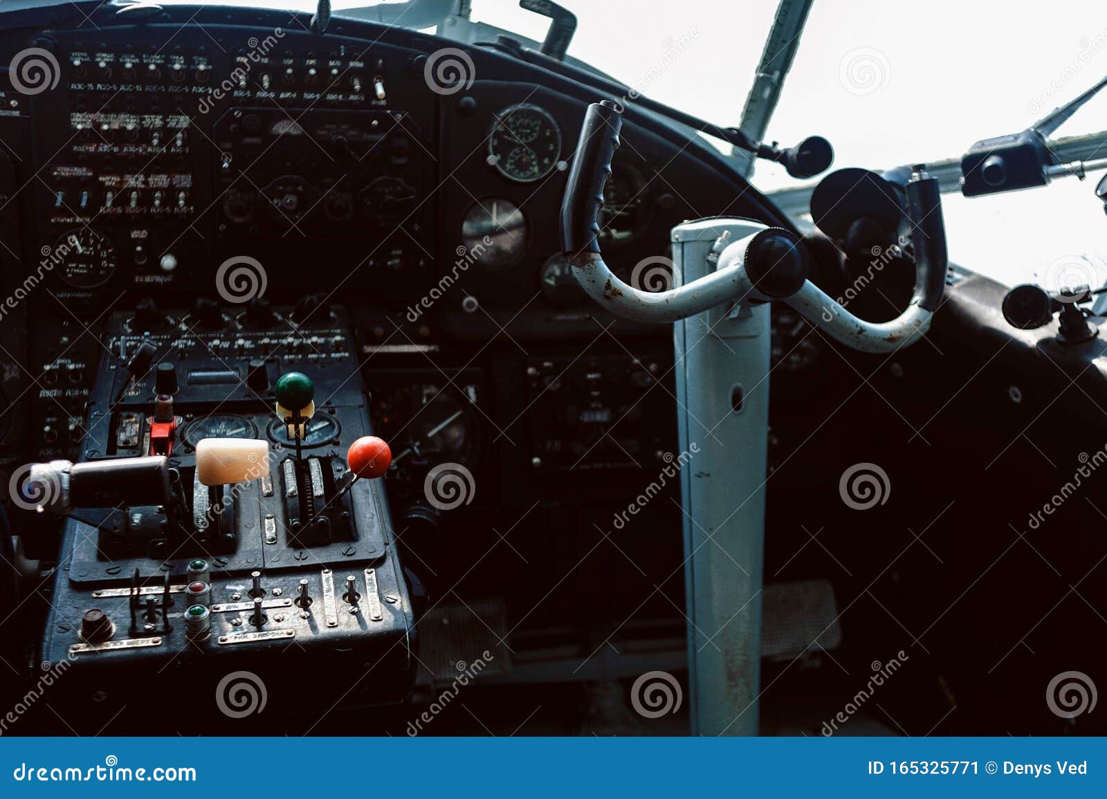 Cockpit Of Soviet Space Shuttle Buran Editorial Photo | CartoonDealer ...