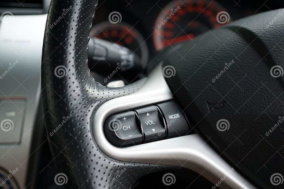 Steering wheel commands stock image. Image of concept - 44085979