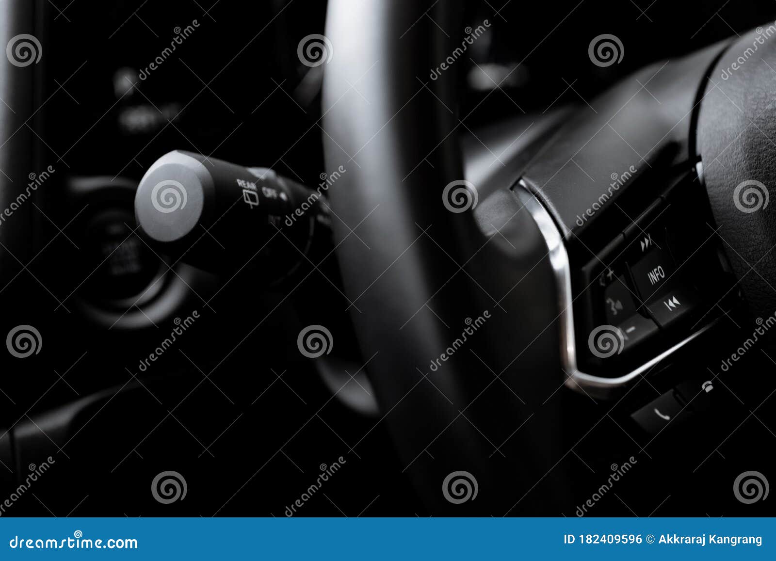 Steering wheel control stock photo. Image of equipment - 182409596