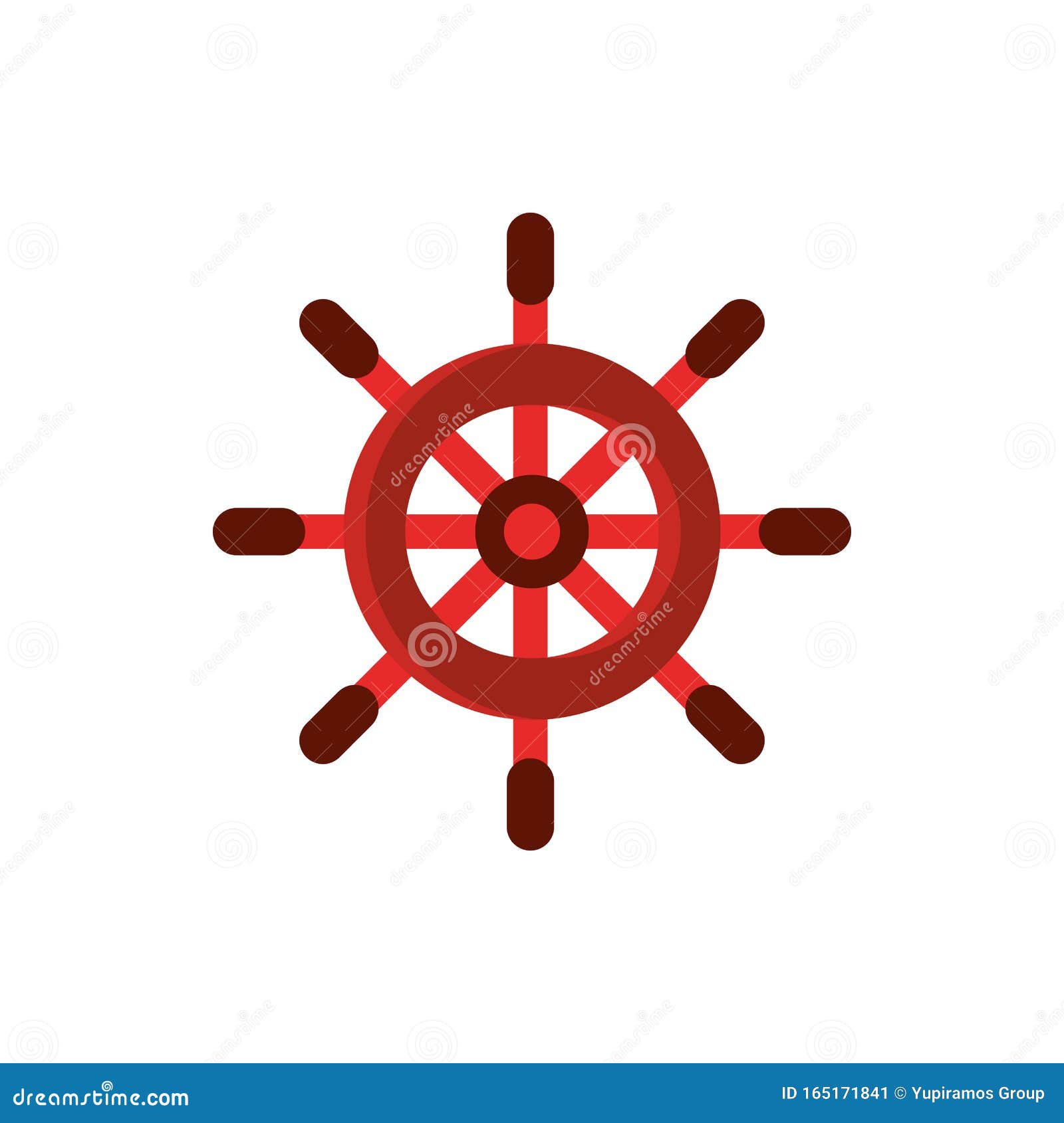 Steering Wheel Gps Map and Navigation Stock Vector - Illustration of ...