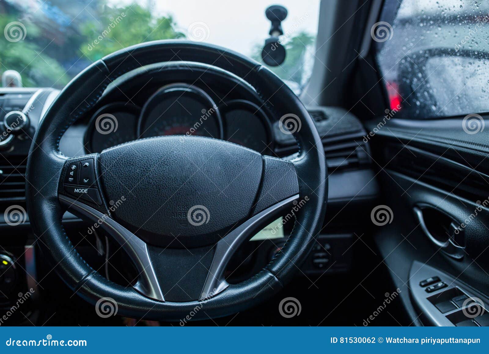 Steering wheel, Interior stock photo. Image of front - 81530062