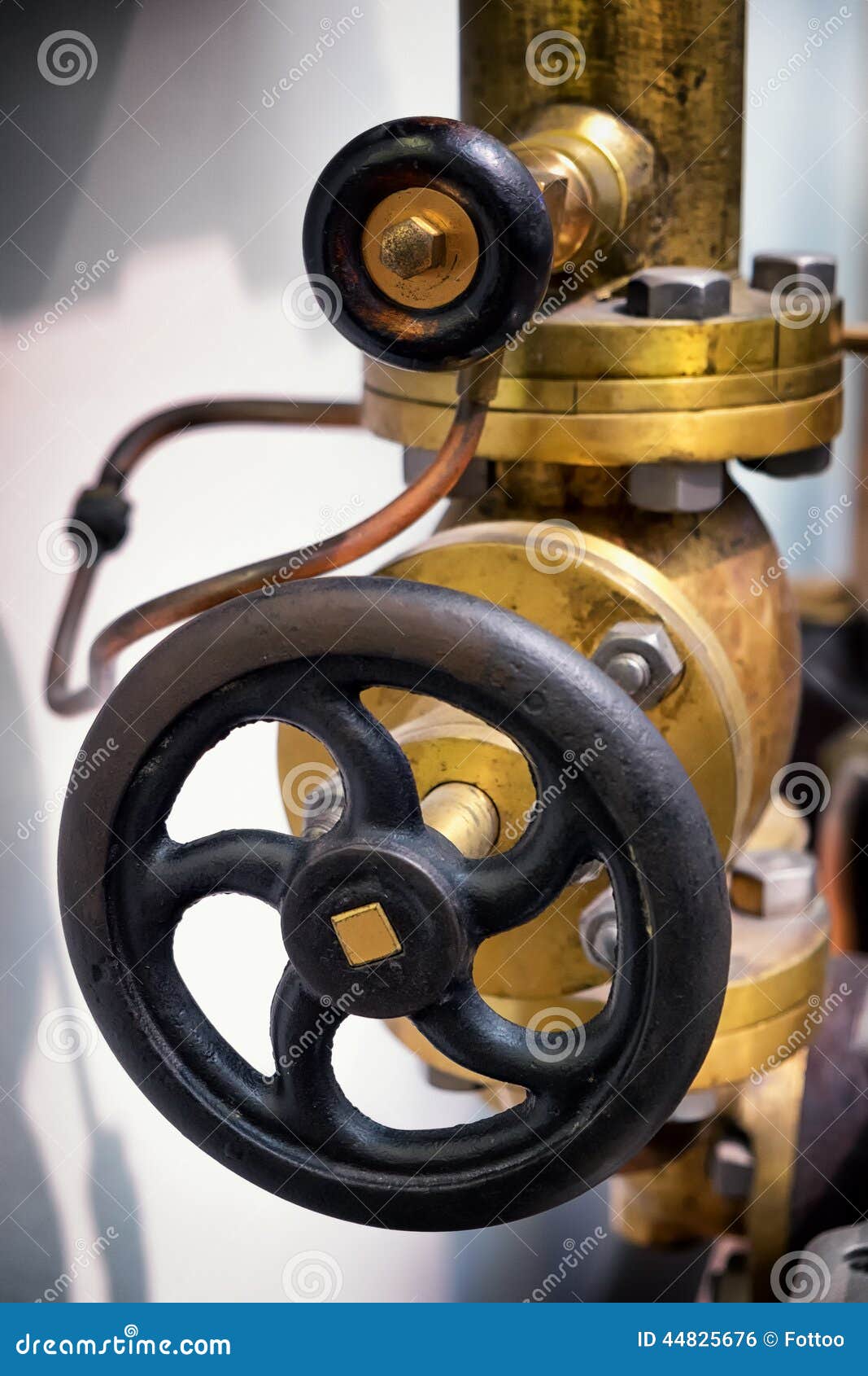 Steering wheel stock photo. Image of gold, brass, color - 44825676