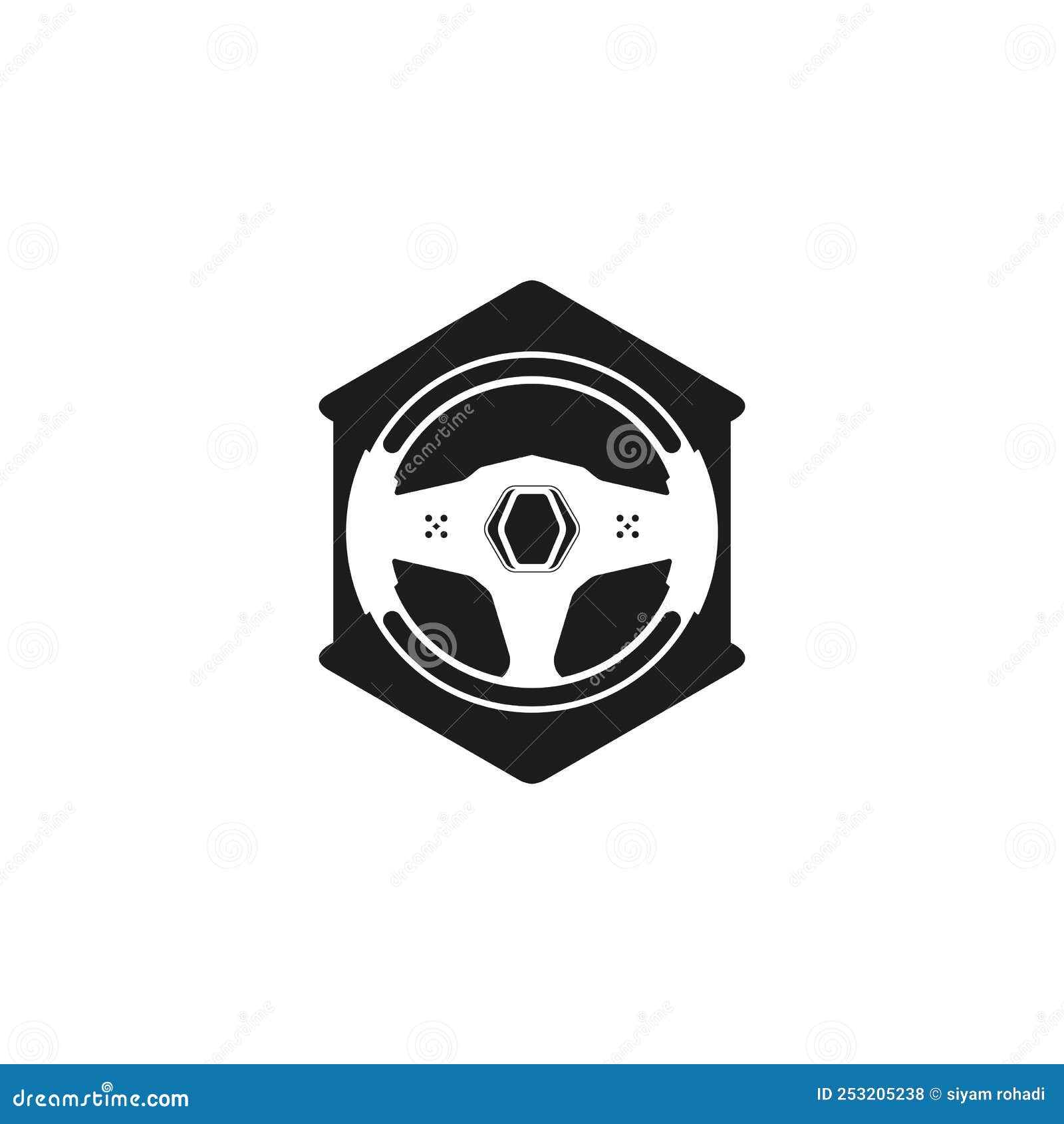 Steering Wheel Vector Illustration Stock Vector - Illustration of ...
