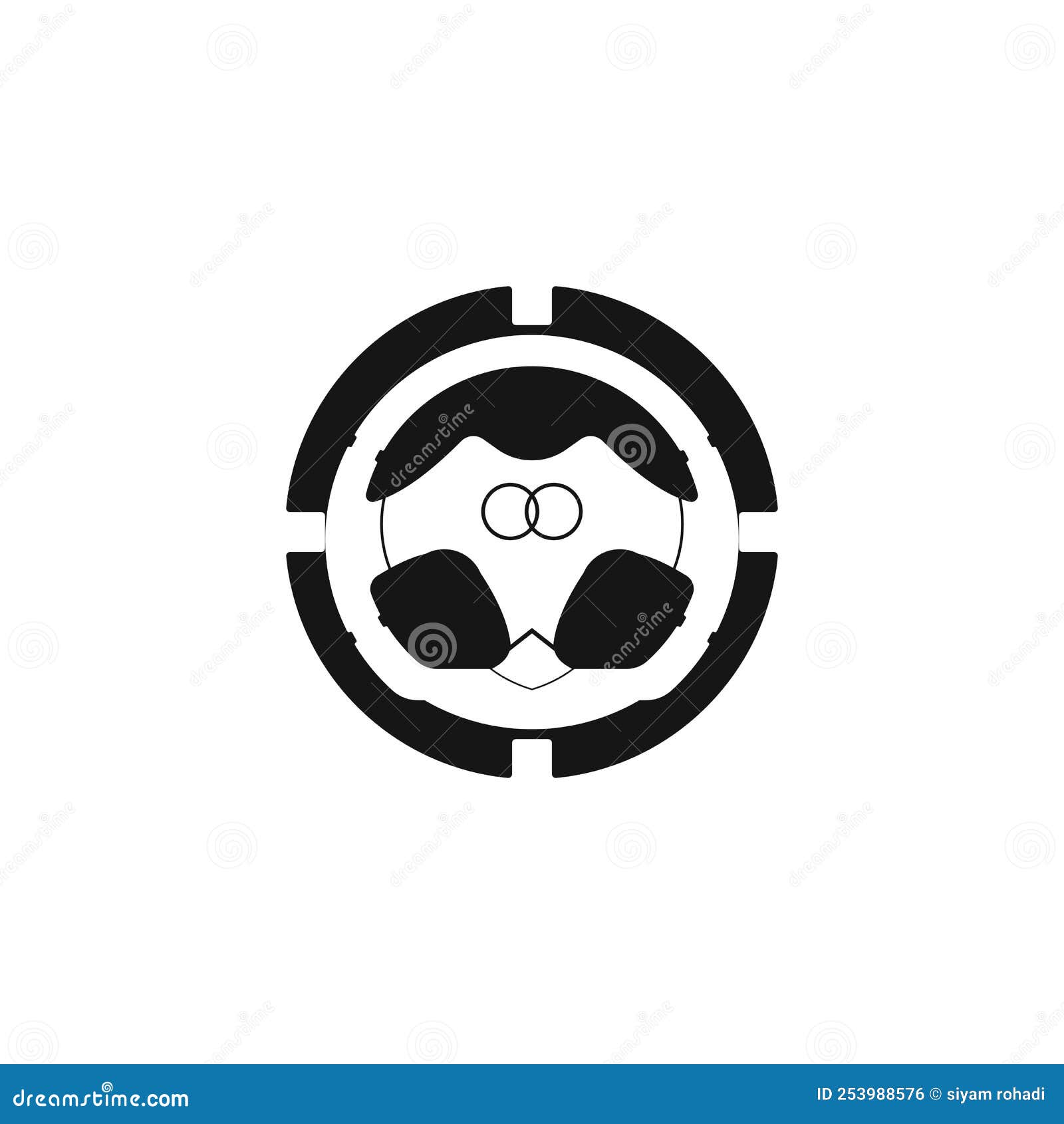 Steering Wheel Vector Illustration Stock Vector - Illustration of wheel ...