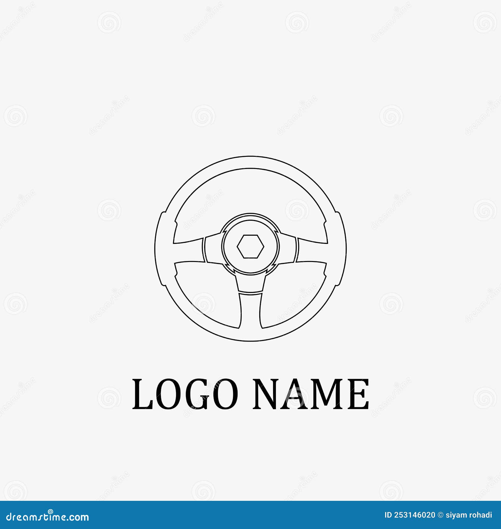 Steering Wheel Vector Illustration Stock Vector - Illustration of sport ...