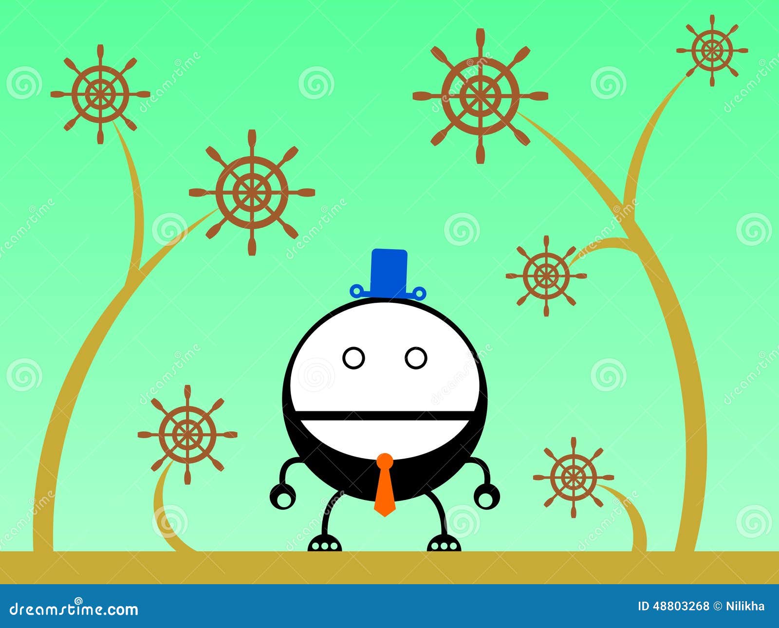 Steering wheels stock illustration. Illustration of navigate - 48803268