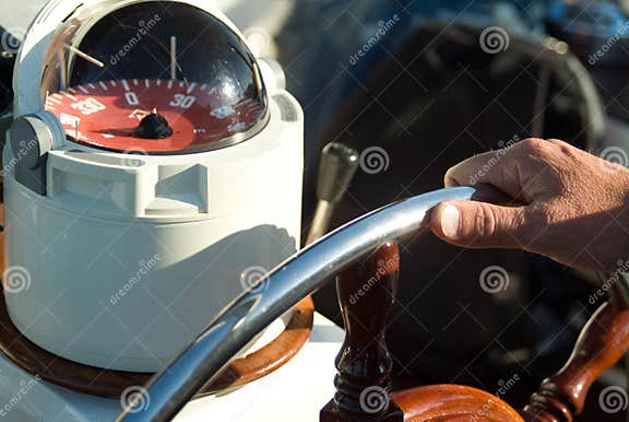 Steerman stock image. Image of boat, steerman, sailor - 6325027