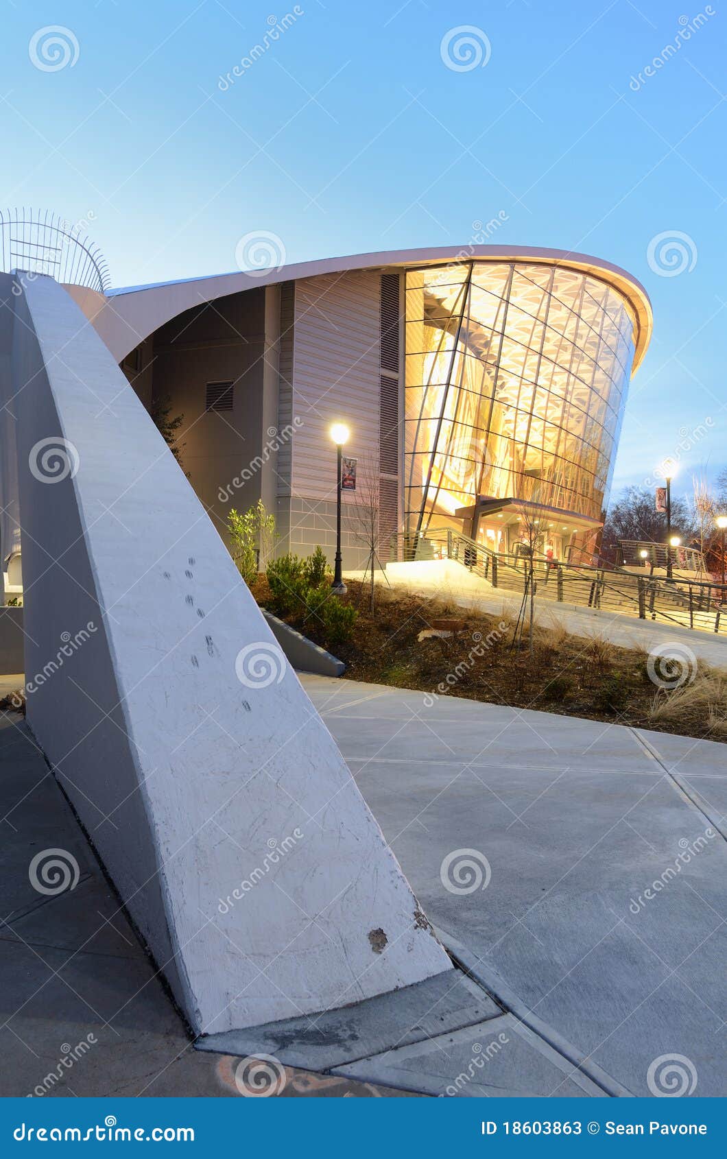 Stegeman Coliseum editorial stock photo. Image of modern - 18603863