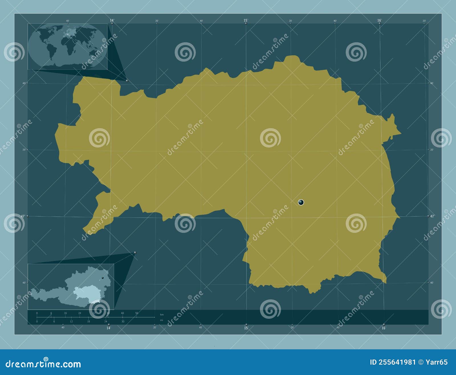 Steiermark, Austria. Solid. Capital Stock Illustration - Illustration ...